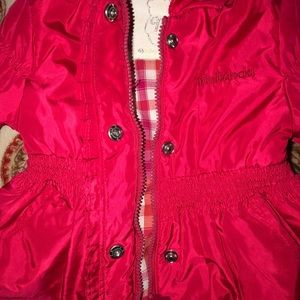 minibanda | Jackets & Coats | Minibanda Sarabanda Red Winter Puffer ...